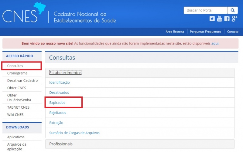 Arquivo:1. Consulta-Estab-Expirado.jpg - cnes